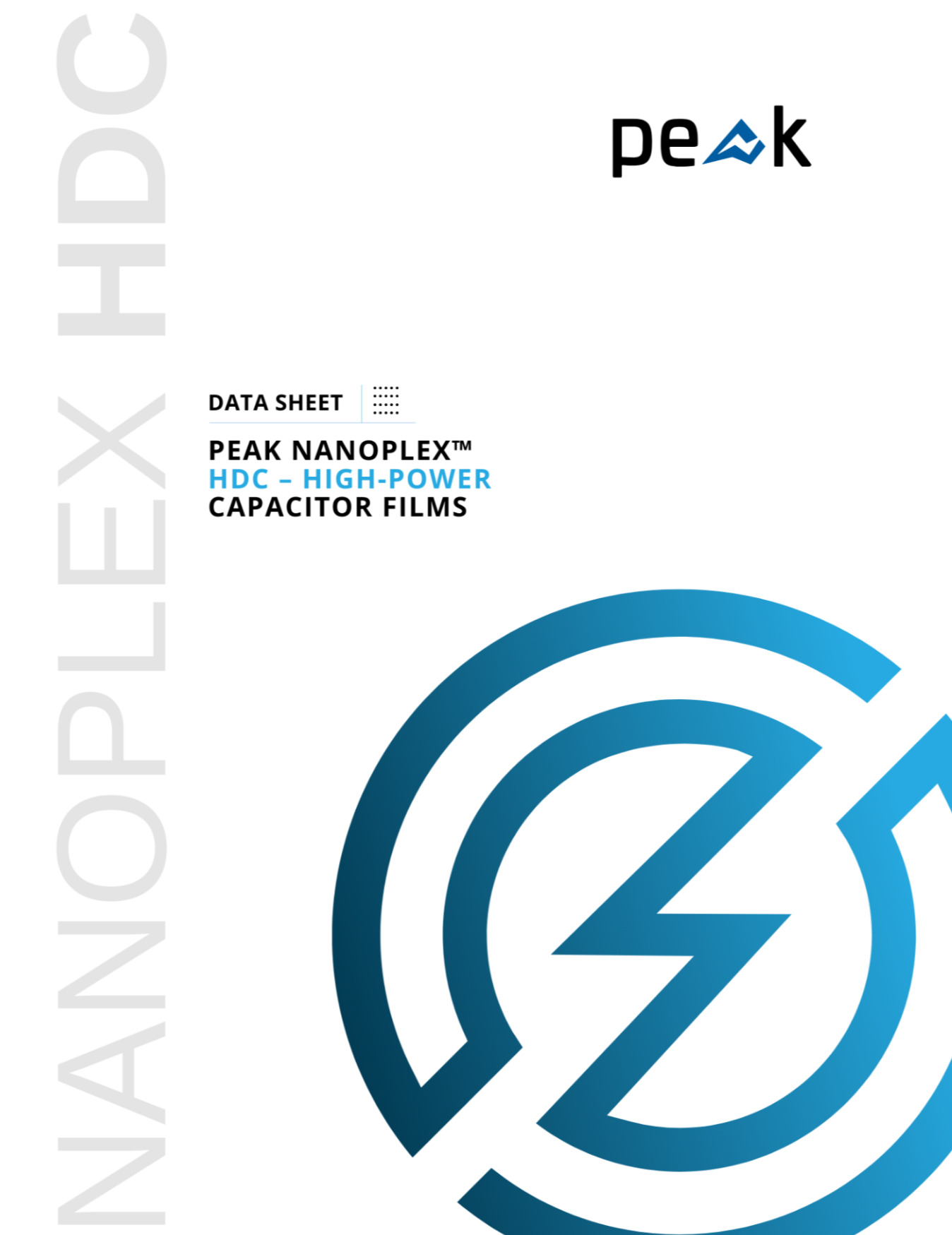 NanoPlex™ HDC Ultra High-Power Films | Peak